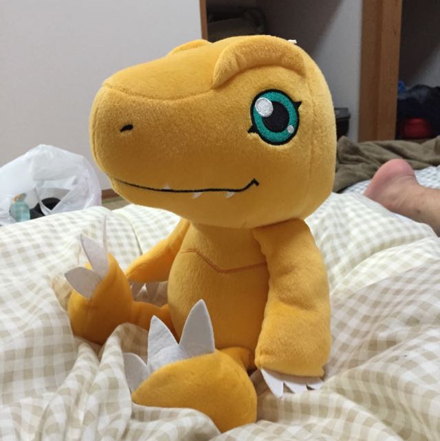 AGUMON PLUSHIE DIGIMON PLUSH SOFT TOY JAPAN ANIME CARTOON TOY, Hobbies ...