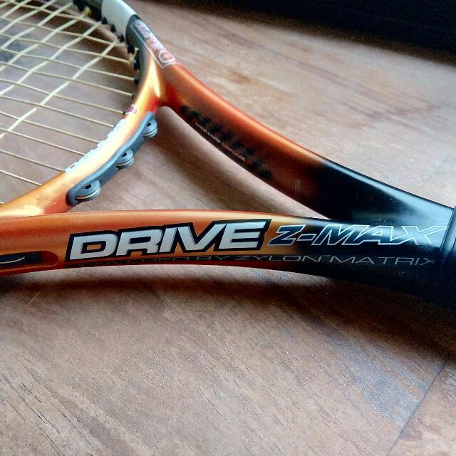 Babolat Zylon Matrix Drive Z Max Tennis Racquet, Sports Equipment ...