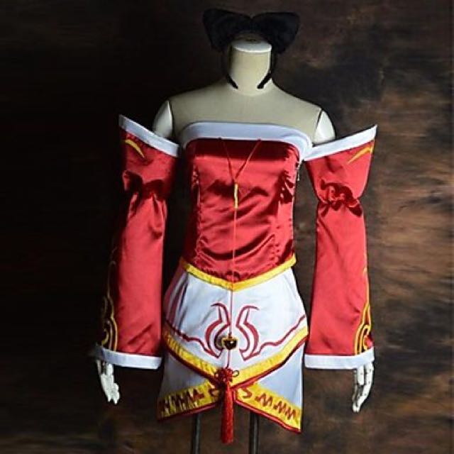 League Of Legends - Ahri Default Costume, Hobbies & Toys, Memorabilia ...