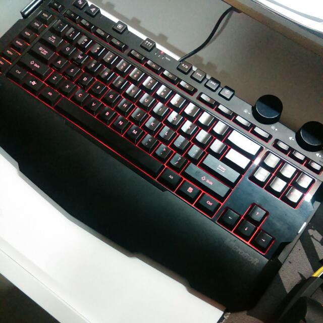 Microsoft Sidewinder X6 Gaming Keyboard, Computers & Tech, Parts ...