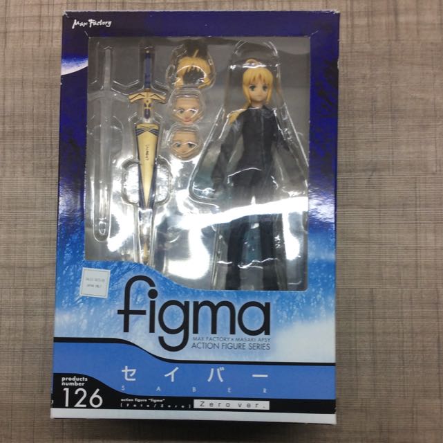 Saber (Refined) Anime Figma, Hobbies & Toys, Memorabilia & Collectibles ...