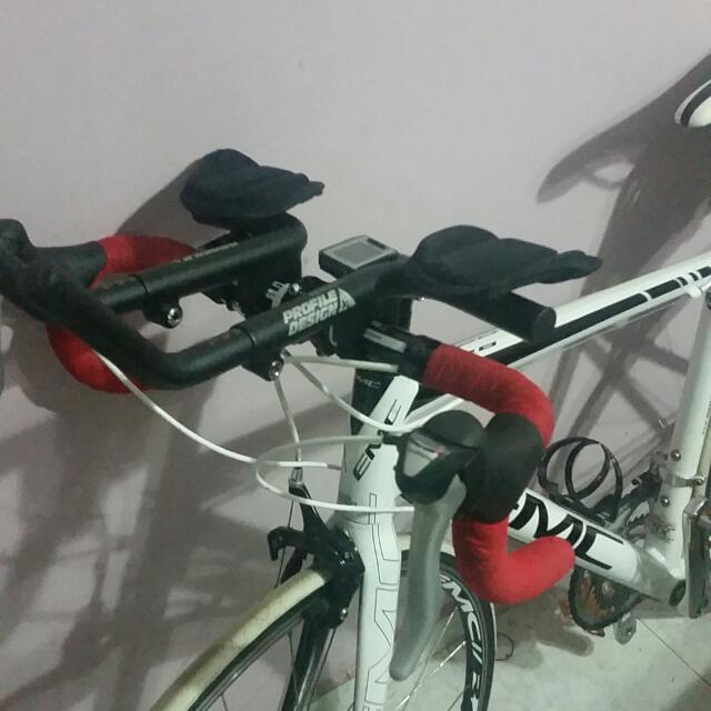 Clip on Aero Bar (AEROLITE PROFILE DESIGN), Sports Equipment, Bicycles ...