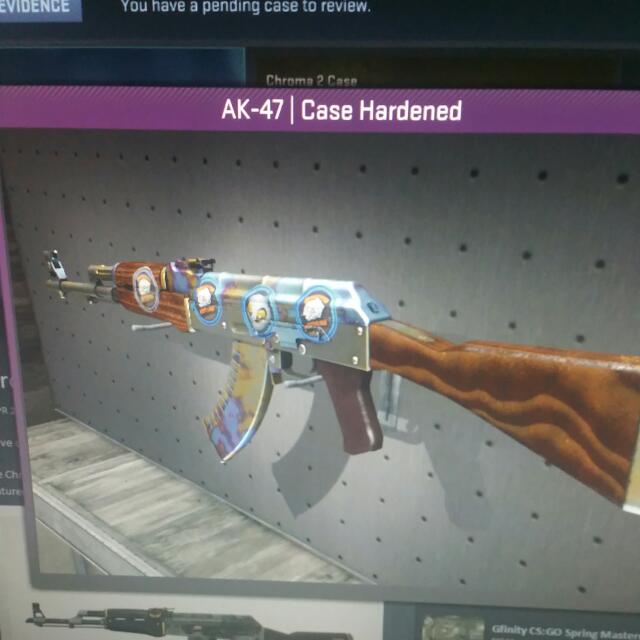 CSGO AK-47 Case Hardened MW, Hobbies & Toys, Toys & Games on Carousell