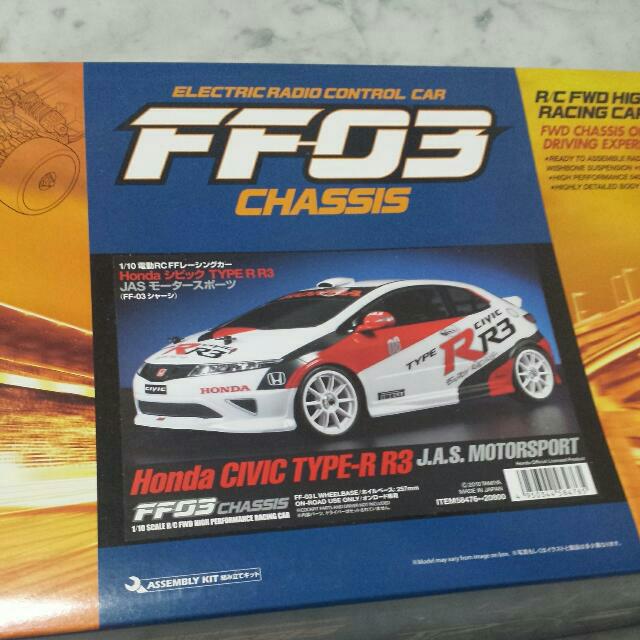 Tamiya R/C Honda Civic Type R R3, Hobbies & Toys, Toys & Games on Carousell