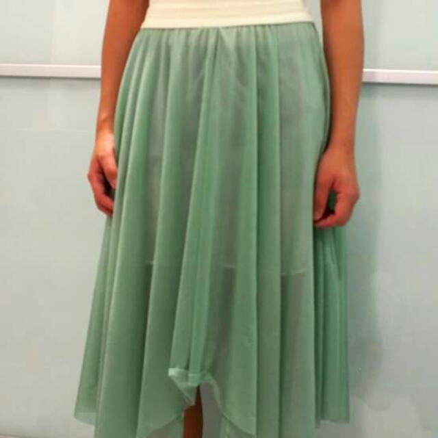 Translucent Silk Skirt, Women's Fashion, Bottoms, Skirts on Carousell