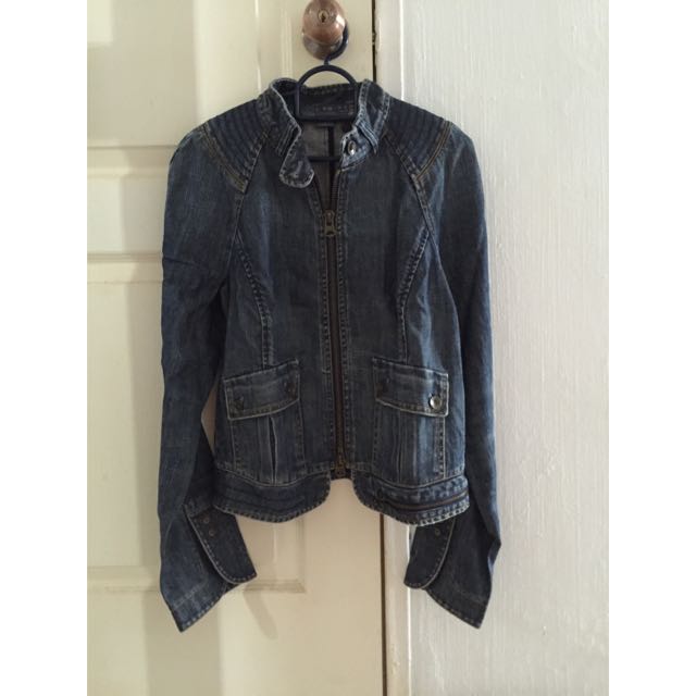 AX Armani Exchange Denim Jacket, Women's Fashion, Coats, Jackets and ...