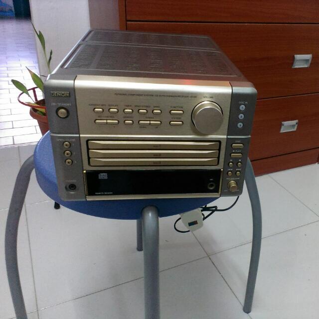 Denon Personal Component System/ CD Auto Changer Receiver, Audio ...