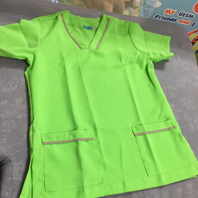 Maid Uniform /nanny / Helper/ Scrubsuit / Nurse, Women's Fashion, New ...