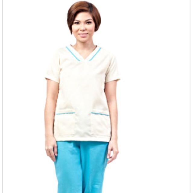 Maid Uniform/ Nanny / Spa Uniform / scrubsuit, Women's Fashion, New ...