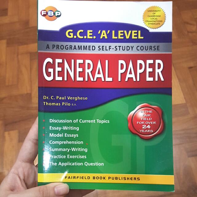 ALEVEL GP guidebook!, Hobbies & Toys, Books & Magazines, Textbooks on ...