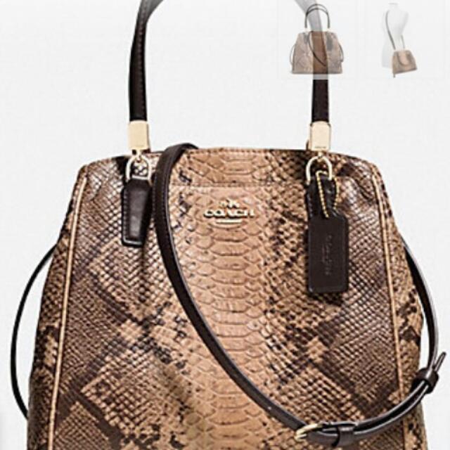Coach Snake Skin Bag, Women's Fashion, Bags & Wallets, Purses & Pouches ...