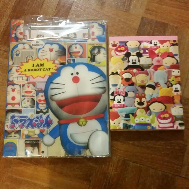 Doraemon & Disney Note Books, Hobbies & Toys, Books & Magazines ...