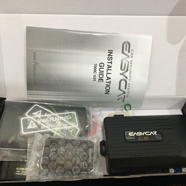 EASYCAR E7iii 2 Way Car Alarm System With Remote Start, Cars on Carousell