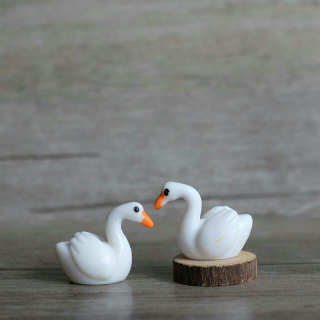 Miniature Swan Figurine , Hobbies & Toys, Memorabilia & Collectibles ...