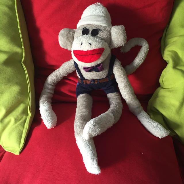 Sock Monkey, Hobbies & Toys, Toys & Games on Carousell