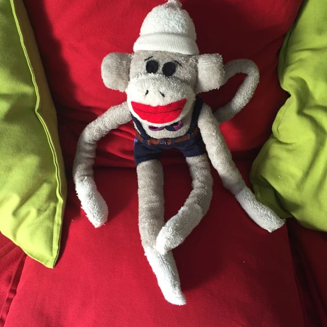Sock Monkey, Hobbies & Toys, Toys & Games on Carousell