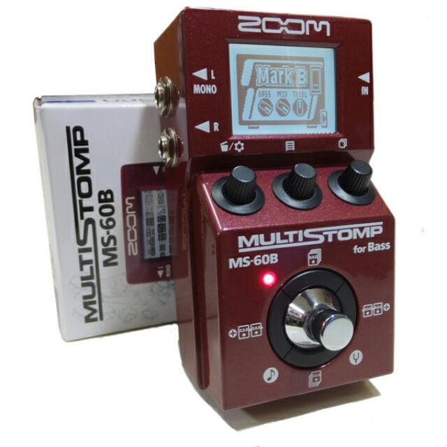 Zoom Multi Stomp Bass Effect, Hobbies & Toys, Music & Media, Music ...