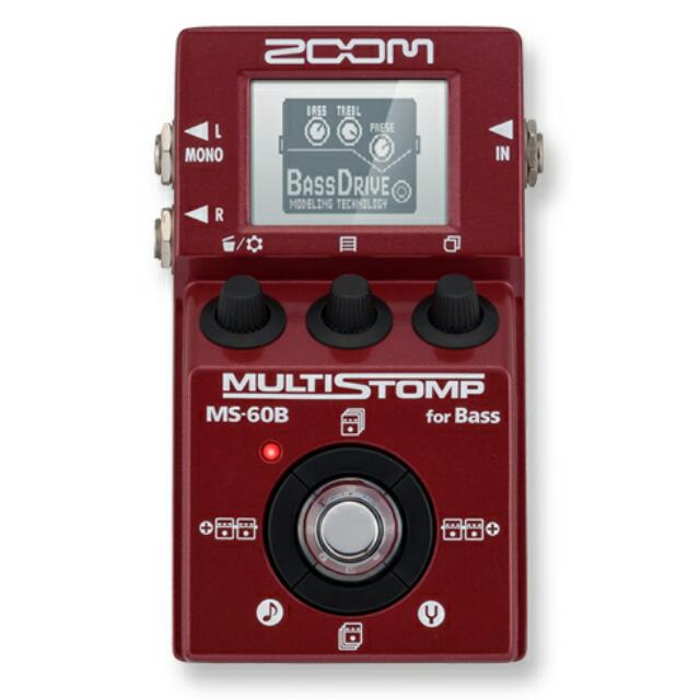 Zoom Multi Stomp Bass Effect, Hobbies & Toys, Music & Media, Music ...