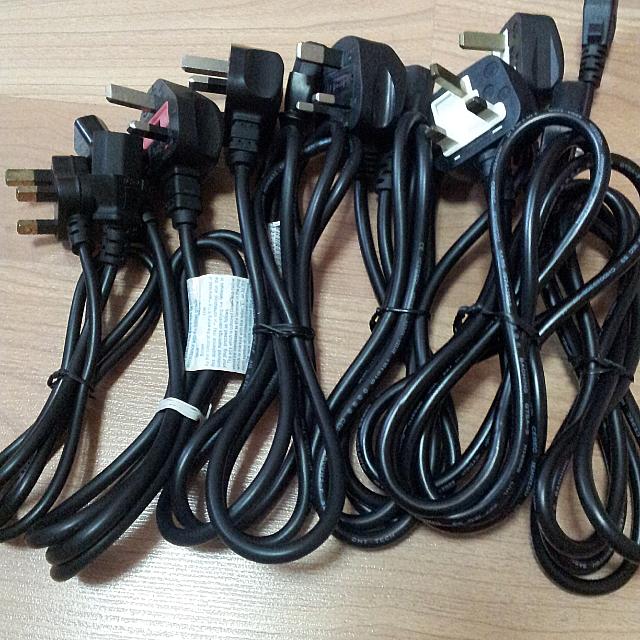 Computer A/C 3 PIN Plug., Computers & Tech, Parts & Accessories, Cables ...