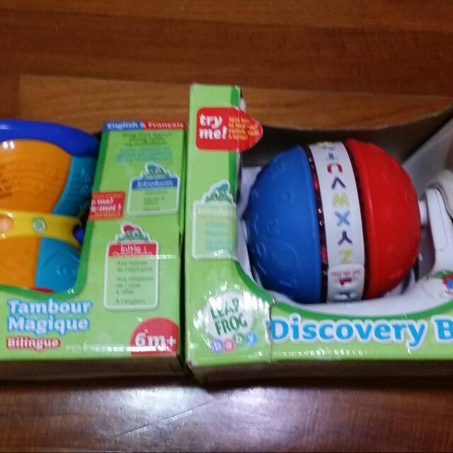 Leapfrog Alphabet Ball Drum *sold*, Hobbies & Toys, Toys & Games on ...