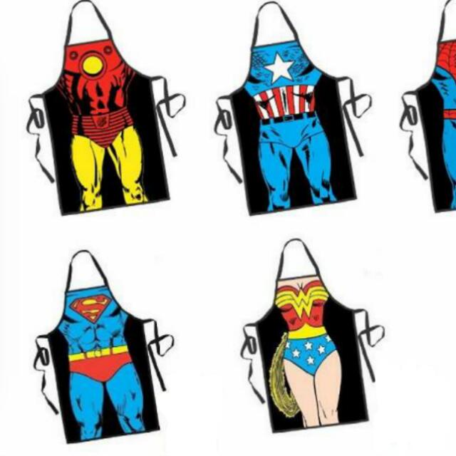 Marvel DC Super Heros A.pron, Women's Fashion, Watches & Accessories ...