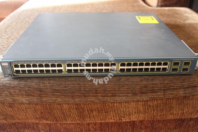 Refurbished Cisco WS-C3560-48PS-Catalyst 3560 48, Computers & Tech ...