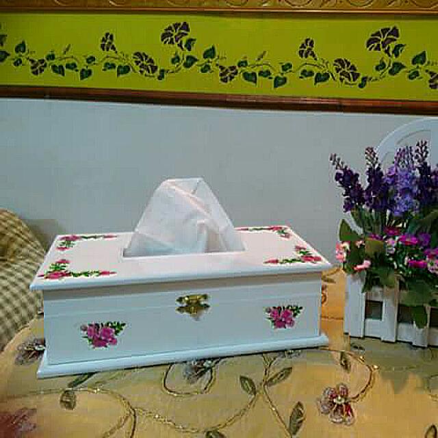 Country Tissue Box, Furniture & Home Living, Home Improvement ...