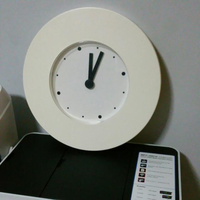 Ikea Clock, Furniture & Home Living, Home Decor, Frames & Pictures on ...