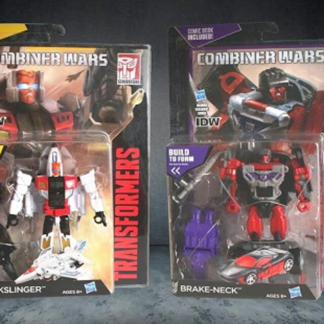 Transformers Hasbro Generations Combiner Wars Quickslinger & Breakneck ...
