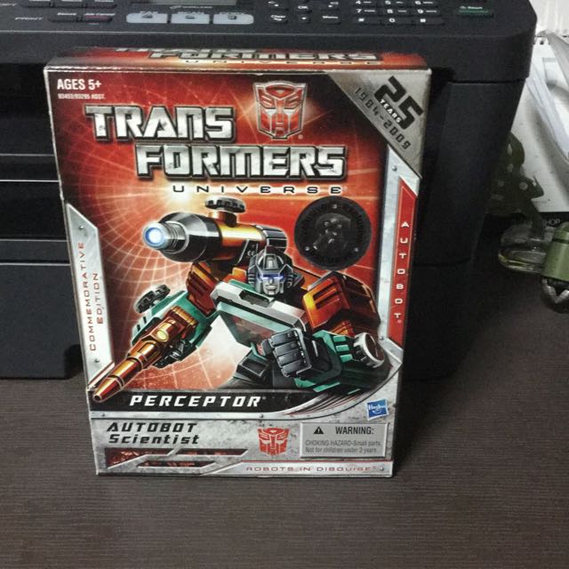 Transformers Universe G1 Perceptor, Hobbies & Toys, Toys & Games on ...
