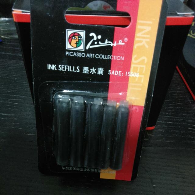 BNIB Picasso Ink Catridges Refill Fountain Pen, Hobbies & Toys, Books ...