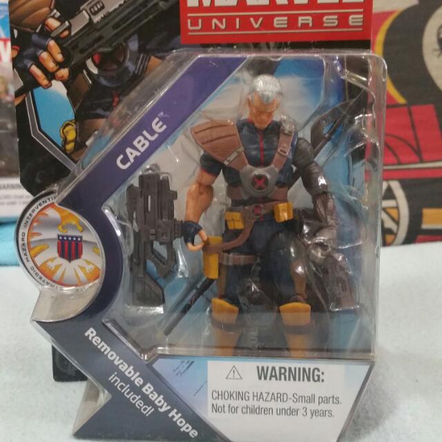 Marvel Universe Figuring - *Rare Cable, Hobbies & Toys, Toys & Games on ...