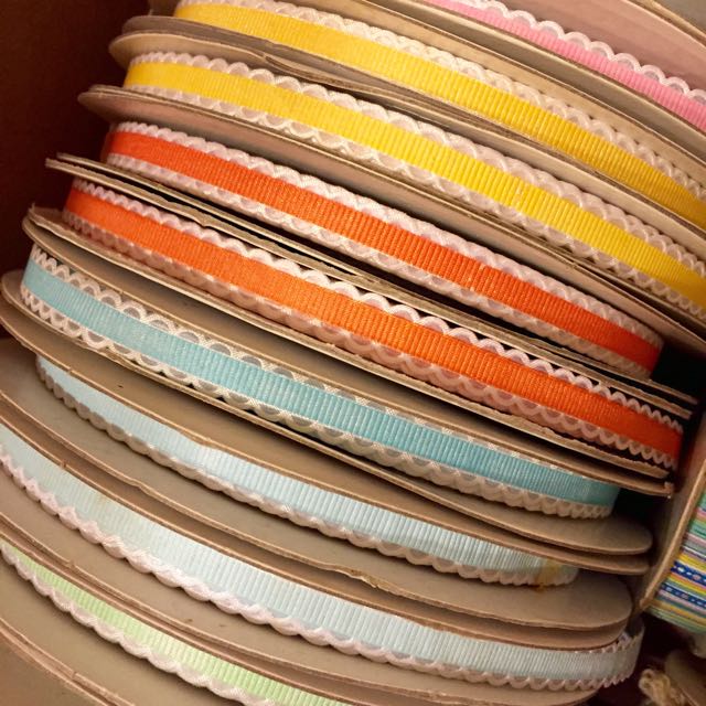 Ribbons For Crafting & Scrap booking, Hobbies & Toys, Stationery ...