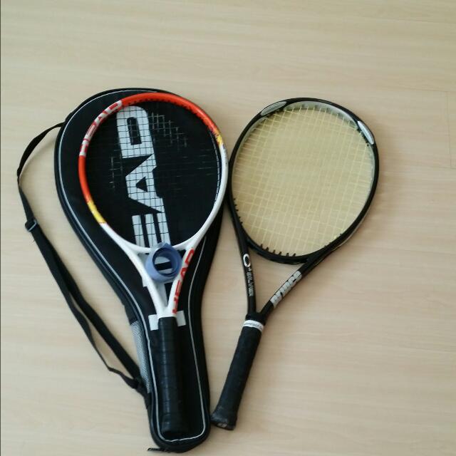 Head And Prince Tennis Racquets., Sports Equipment, Sports & Games ...