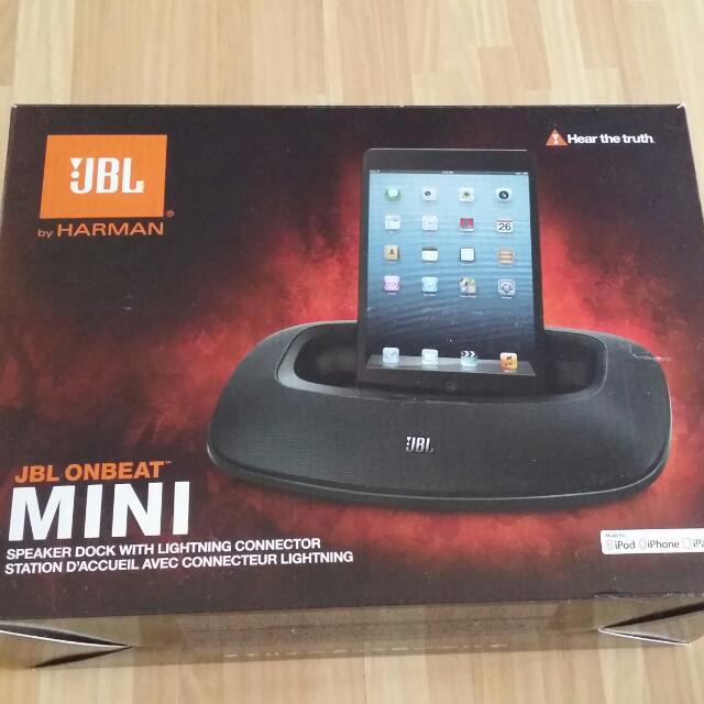 JBL OnBeat Mini iPhone/iPad Dock, Computers & Tech, Parts & Accessories ...