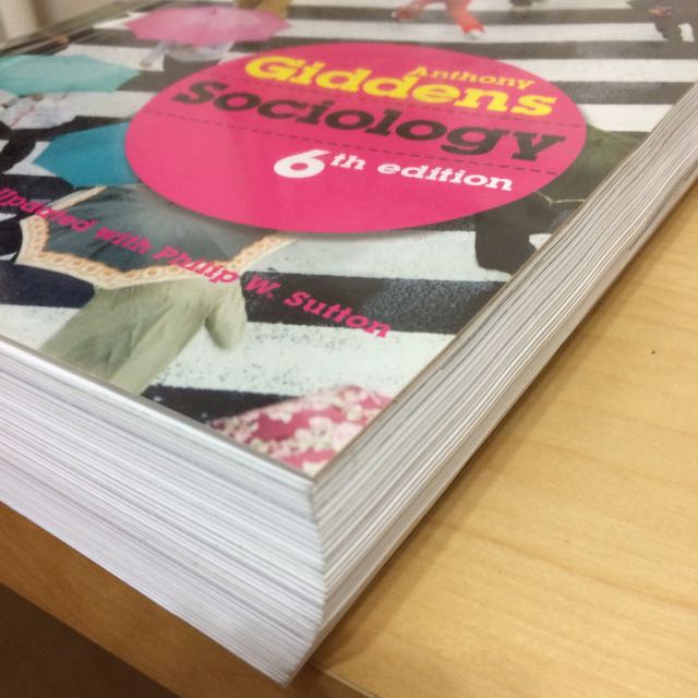 Anthony Giddens - Sociology 6th Edition, Hobbies & Toys, Books ...