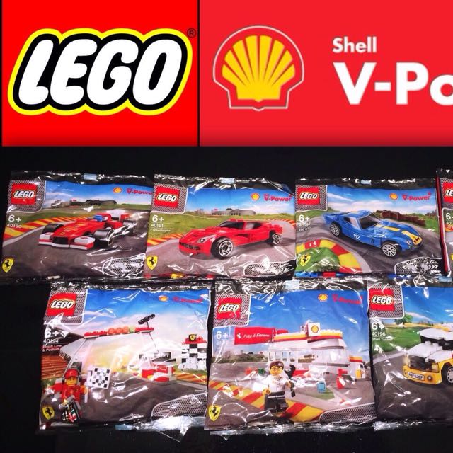Complete Set Of 7 Shell-Lego Kits, Hobbies & Toys, Toys & Games on ...