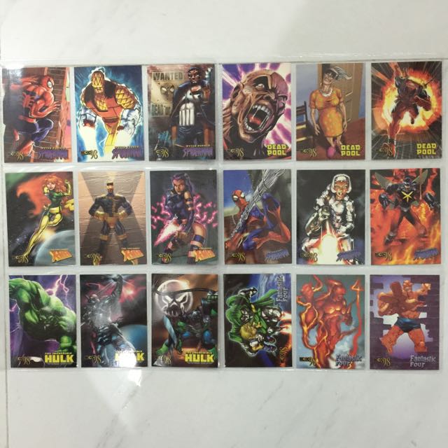 Marvel Creators Collection 1998 Trading Cards, Hobbies & Toys, Toys ...