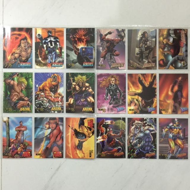 Marvel Creators Collection 1998 Trading Cards, Hobbies & Toys, Toys ...