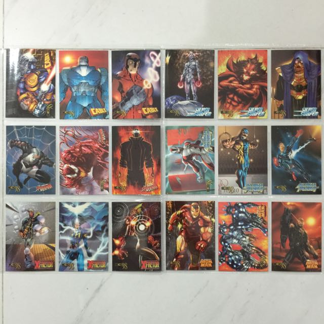 Marvel Creators Collection 1998 Trading Cards, Hobbies & Toys, Toys ...