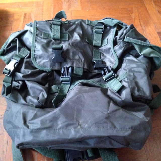 Old SAF Field Pack, Sports Equipment, Sports & Games, Water Sports on ...