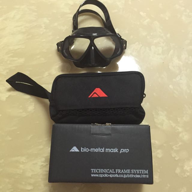 Apollo Bio Metal Mask Pro, Health & Nutrition, Face Masks & Face ...