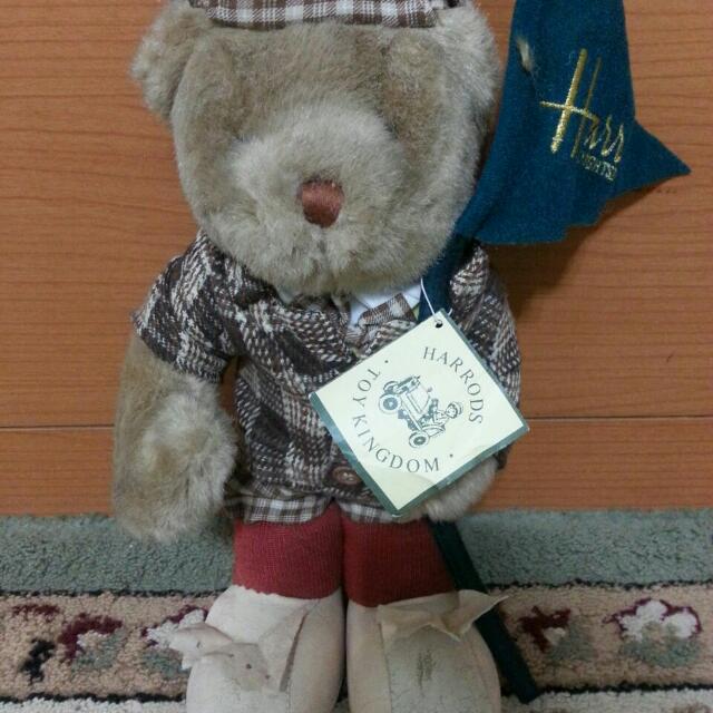 Harrods Golf Bear, Hobbies & Toys, Toys & Games on Carousell