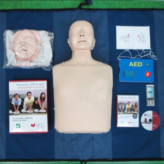 Mini Anne CPR & AED Kit (worth $60), Everything Else on Carousell