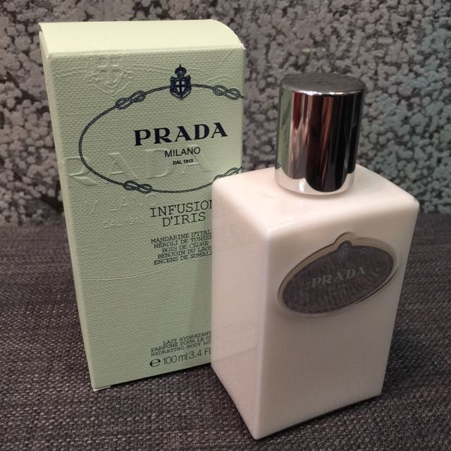 PRADA MILANO INFUSION D'IRIS HYDRATING BODY LOTION 100ML, Beauty ...