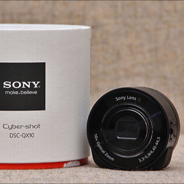Sony QX10 Smartphone Camera Lens Attachment, Photography, Cameras on ...