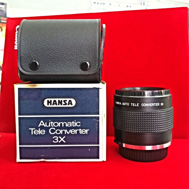 Hansa 3X Teleconverter For Olympus, Photography, Lens & Kits on Carousell