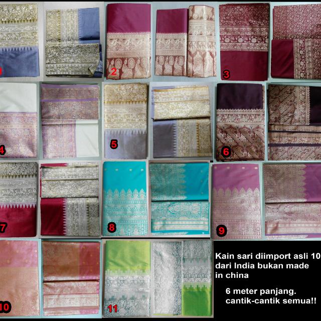 Kain Sari, Women's Fashion, Muslimah Fashion, Baju Kurung & sets on ...