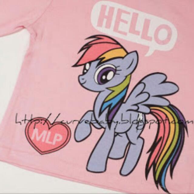 My Little Pony Inspired - Rainbow Dash Pajamas, Babies & Kids, Babies ...