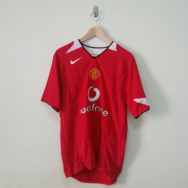 Nike Manchester United Home Jersey 2004 2005 2006, Sports Equipment ...